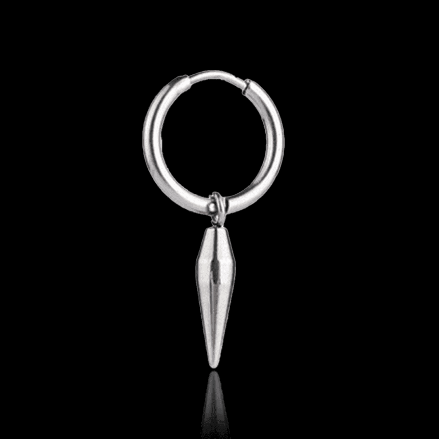 Bullet Head Earring - Edgy and Stylish Men's Jewelry – VillainsWear