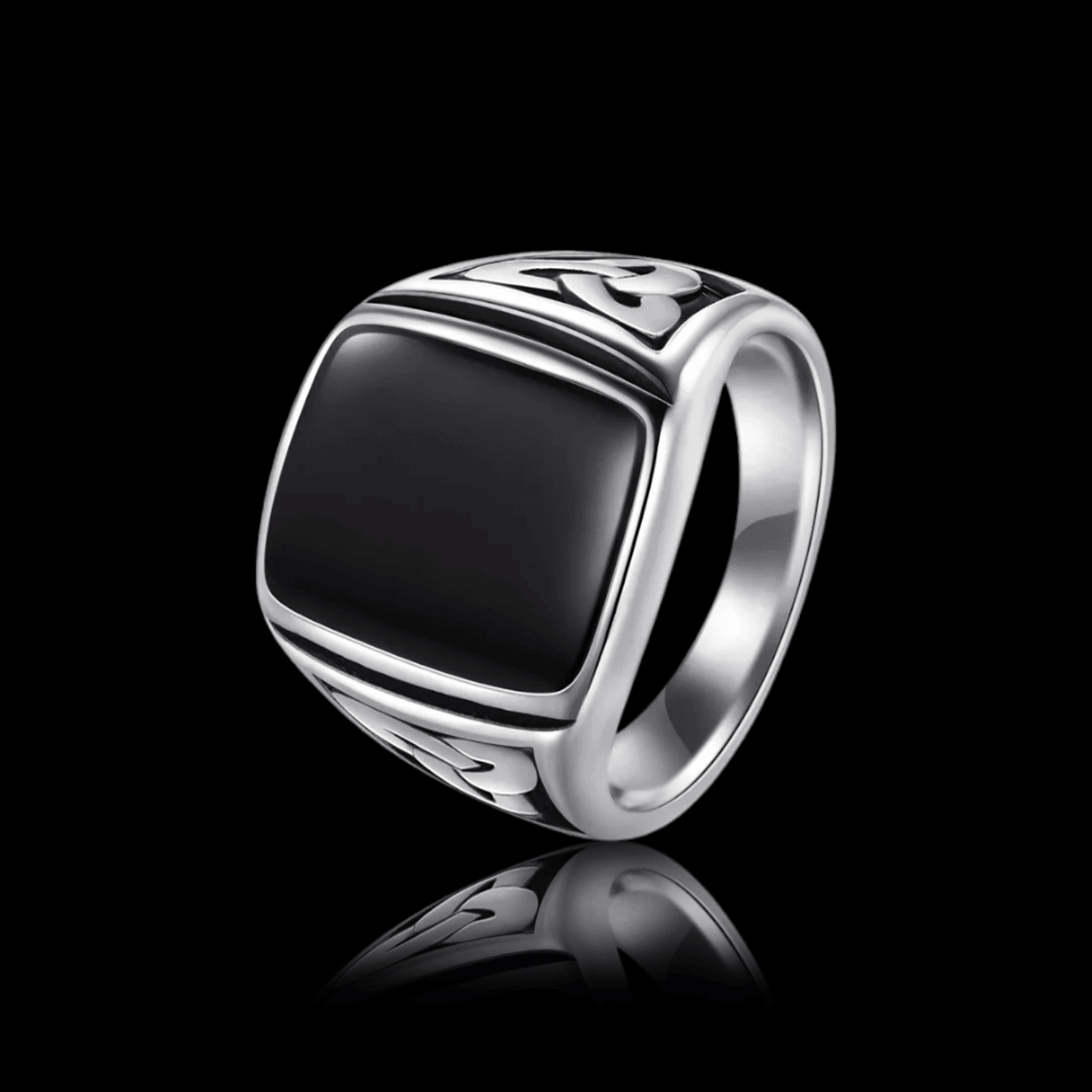 Trinity Signet Ring - Timeless Elegance & Modern Style | Villainswear ...